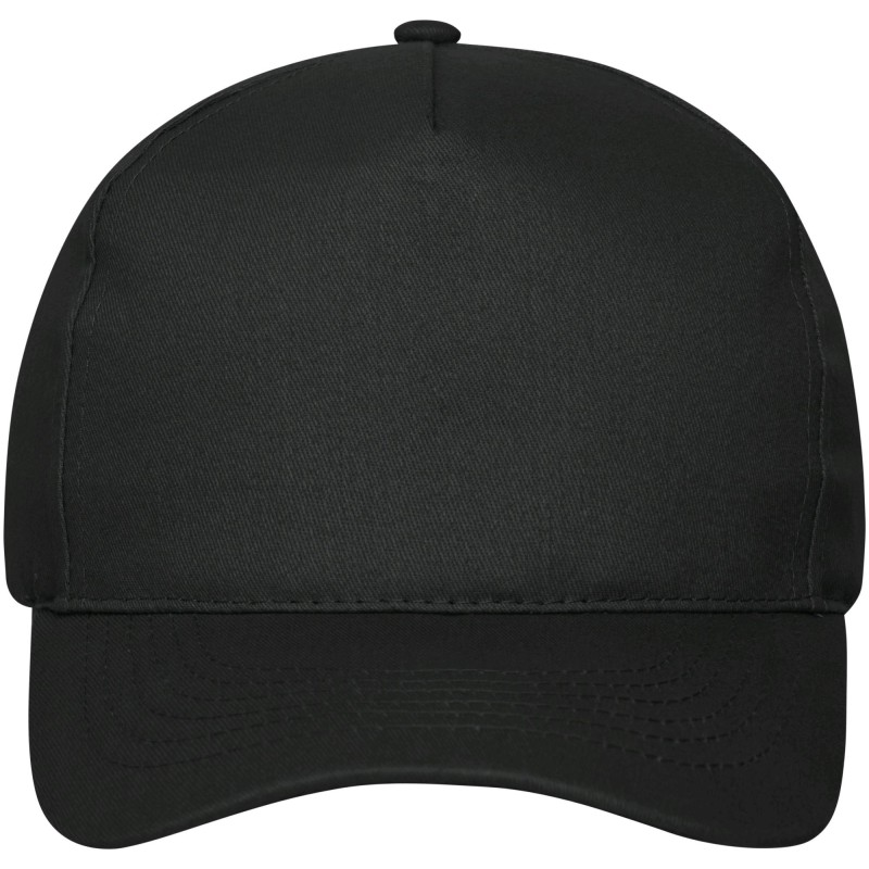 MB6237 5 Panel Cap Bio Cotton Color Black Size One size